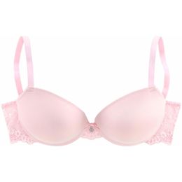 Lascana Damen Push-up-BH, rosa, Gr&ouml;&szlig;e 75AA