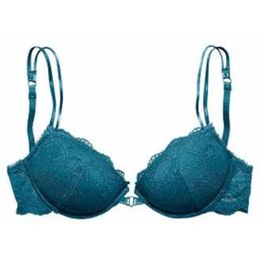 Lascana Damen Push-up-BH, smaragd, Gr&ouml;&szlig;e 75A
