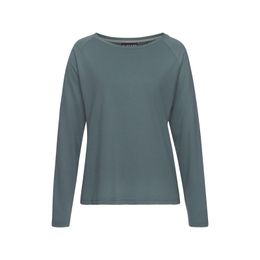 ELBSAND Damen Longsleeve, petrol, Gr&ouml;&szlig;e L (40)