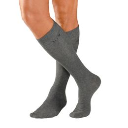 H.I.S. H.I.S Herren Kniestr&uuml;mpfe, 2x anthrazit, 1x grau, Gr&ouml;&szlig;e 43/44