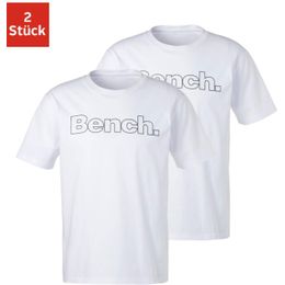Bench. Loungewear Herren T-Shirt, wei&szlig;, Gr&ouml;&szlig;e S