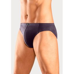 H.I.S. H.I.S Herren Slip, wei&szlig;, grau-meliert, blau, blau-gr&uuml;n, anthrazit, aubergine, schwarz, Gr&ouml;&szlig;e S