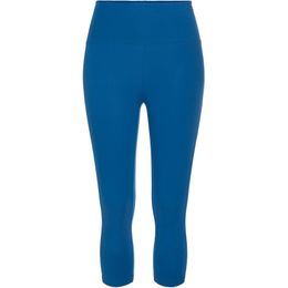 Lascana Damen Caprileggings, royalblau, Gr&ouml;&szlig;e 32/34