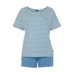 H.I.S. H.I.S Damen Shorty, blau, Gr&ouml;&szlig;e 32/34