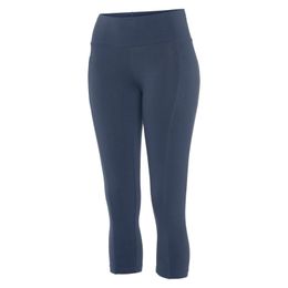 Vivance Damen Caprileggings, blau, Gr&ouml;&szlig;e 32/34
