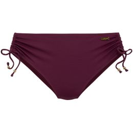 Lascana Damen Bikini-Hose, bordeaux, Gr&ouml;&szlig;e 34