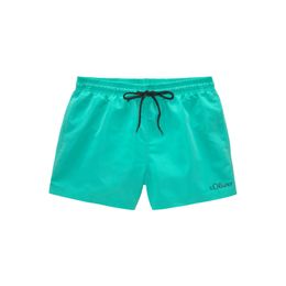 s.Oliver Herren Badeshorts, gr&uuml;n, Gr&ouml;&szlig;e M (50)