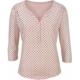 Lascana Damen Blusenshirt, ros&eacute;, Gr&ouml;&szlig;e 48/50