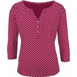 Lascana Damen Blusenshirt, beere, Gr&ouml;&szlig;e 44/46