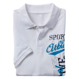 John Devin Herren Poloshirt, wei&szlig;, Gr&ouml;&szlig;e L (52/54)