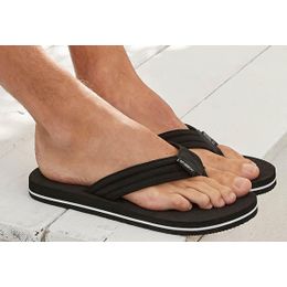 AUTHENTIC LE JOGGER Damen Badezehentrenner, schwarz, Gr&ouml;&szlig;e 43