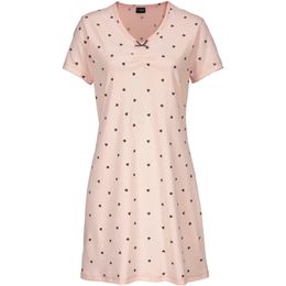 Vivance Dreams by Lascana Damen Nachthemd, ros&eacute;-mauve, Gr&ouml;&szlig;e 44/46
