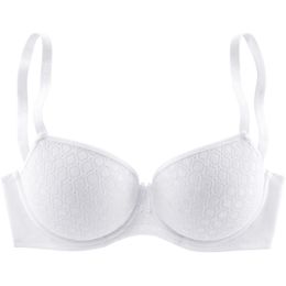 Lascana Damen Schalen-BH, wei&szlig;, Gr&ouml;&szlig;e 80C