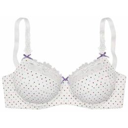Nuance by Lascana Damen B&uuml;gel-BH, creme-multi, Gr&ouml;&szlig;e 110C