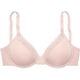 Lascana Damen B&uuml;gel-BH, puder, Gr&ouml;&szlig;e 95B