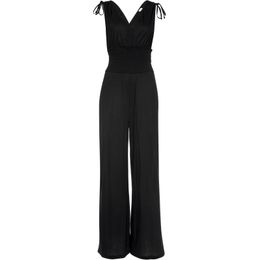 Lascana Damen Overall, schwarz, Gr&ouml;&szlig;e 46