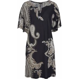 Lascana Damen Jerseykleid, bedruckt, Gr&ouml;&szlig;e 48/50