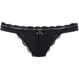 Lascana Damen String, schwarz, Gr&ouml;&szlig;e 40/42
