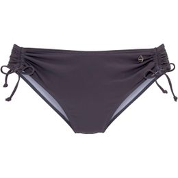 Lascana Damen Bikini-Hose, anthrazit, Gr&ouml;&szlig;e 44