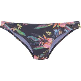 Lascana Damen Bikini-Hose, anthrazit-bedruckt, Gr&ouml;&szlig;e 34