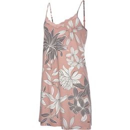 Lascana Damen Neglig&eacute;, allover-altrosa-gebl&uuml;mt, Gr&ouml;&szlig;e 32/34