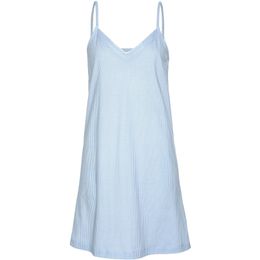 Vivance Dreams by Lascana Damen Neglig&eacute;, blau-wei&szlig;, Gr&ouml;&szlig;e 32/34