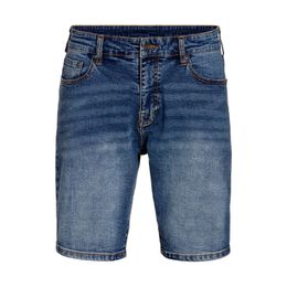 Buffalo Herren Jeansshorts, dark blue, Gr&ouml;&szlig;e 34