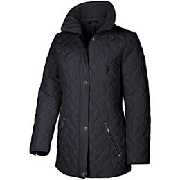 WITT Damen Steppjacke mit formgebenden N&auml;hten, schwarz, Gr&ouml;&szlig;e 38
