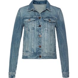 Lascana Damen Jeansjacke, blue-denim, Gr&ouml;&szlig;e 38