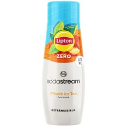 SodaStream Sirup Lipton Pfirsich ZERO Ice Tea 440 ml Getränkesirup Konzentrat