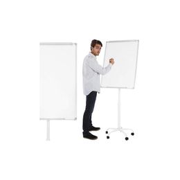 Springos - Magnettafel Flipchart Whiteboard 100x70 cm + Gratiszugaben