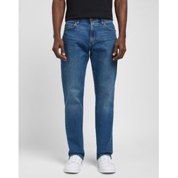 Straight-Jeans Lee "Extreme Motion" Gr. 30, Länge 34, blau (general), Herren, Denim/Jeans, Obermaterial: 81% Baumwolle, 18% Polyester, 1% Elasthan, Jeans, Extreme Motion Stretchware