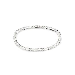 Armband Bruno Banani "Schmuck Geschenk Silber 925 Armschmuck Armkette Panzerkette" Gr. 21, silber (silberfarben), Armbänder, Herren, 21, Silber 925 (Sterlingsilber)