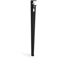 TIPTOE Tischbein TT Graphitschwarz RAL 9011