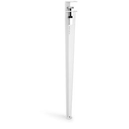 TIPTOE Tischbein TT Reinweiß RAL 9010