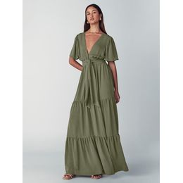 Willa Kleid 'Leela' Damen Gr&ouml;&szlig;e 40 khaki Winterkleid