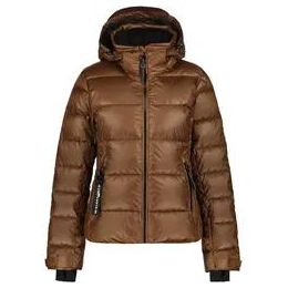 Mendler Skijacke LUHTA "D SKIJACKE KALLUNKI" Gr. 38, schokoladenbrau, Damen, Obermaterial: 100% Polyester, Jacken