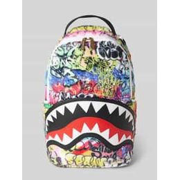 Sprayground Rucksack mit Label-Patch Modell 'GRAFITTI'