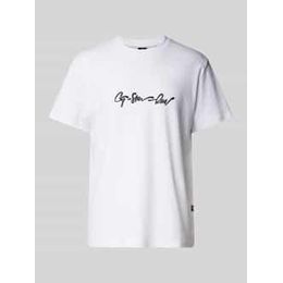 G-Star Raw T-Shirt mit Label-Print