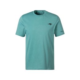 Kangaroos Herren T-Shirt, petrol, schwarz, Gr&ouml;&szlig;e M