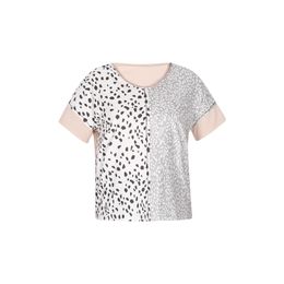 Sidona T-Shirt Damen Gr&ouml;&szlig;e XXXL grau / pink / schwarz / silber
