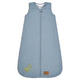 Sterntaler Schlafsack 'DINO Rexi' Jungen Gr&ouml;&szlig;e 110 blau / braun / gr&uuml;n