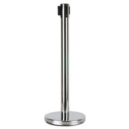 Showtec 2m Adjustable Crowd Barrier Silver Eco, Besucherleitsystem, Eco