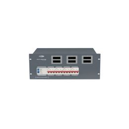 Showtec PSA-63A4C 4 x MCB, CEE out
