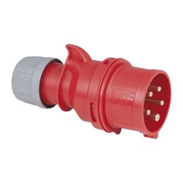 PCE CEE 16 A/400 V 5-pin Plug male - Rot - IP44