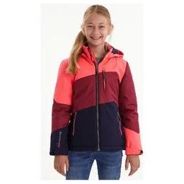 Mendler Outdoorjacke KILLTEC "Lynge GRLS JCKT B" Gr. 128, orange (koralle), Kinder, 100% Polyester, Jacken