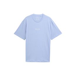 Tom Tailor Denim T-Shirt Herren Gr&ouml;&szlig;e M hellblau / wei&szlig;