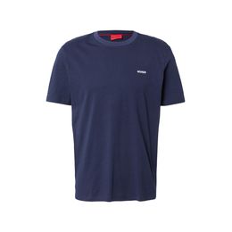 Hugo T-Shirt 'Dero' Herren Gr&ouml;&szlig;e L navy / wei&szlig;