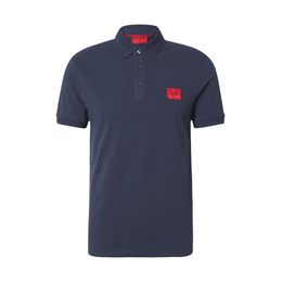 Hugo Poloshirt 'Dereso' Herren Gr&ouml;&szlig;e S nachtblau / rot