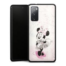 DeinDesign Galaxy S20 FE Handy Silikon H&uuml;lle Case schwarz Handyh&uuml;lle Minnie Mouse Vintage Disney